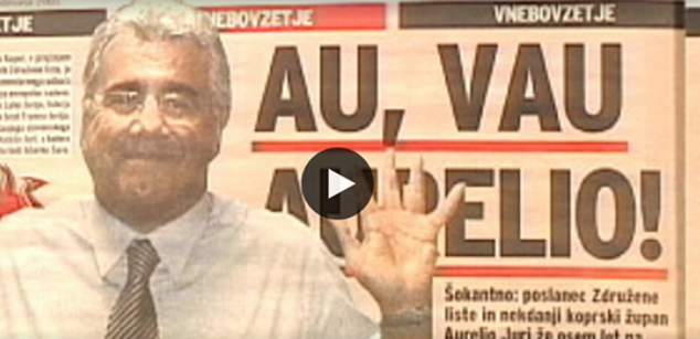 "Svinger", Aurelio Juri, nad listo kandidatov SDS za Evropske poslance ...